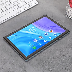 EBTOOLS 10 Inch Tablet, Octa Core Processor 6GB 128GB 2.4G 5G WiFi 4.2 BT Gaming Tablet, 800W 2000W Camera IPS HD Calling Tablet, for Android 11, Blue (US Plug)
