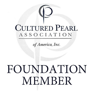 The Pearl Source 7-8mm Genuine Pink Freshwater Cultured Pearl Rose Gold Luna Ring for Women