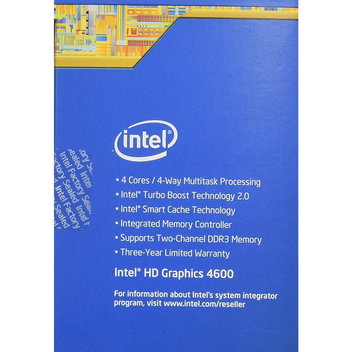 Intel Core i5-4590 Desktop CPU Processor- SR1QJ (Renewed)