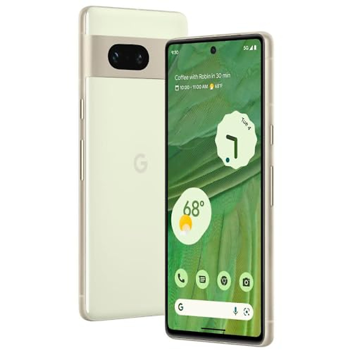 Google Pixel 7 5G, US Version, 128GB, Lemongrass - Unlocked (Renewed)