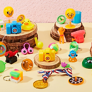 JOYIN 48Pcs Easter Eggs with Toys Inside, Prefilled Easter Eggs with Popular Assorted Toys for Kids Boys Girls, Easter Party Favors Easter Eggs Hunt, Basket Stuffers Filler, Classroom Exchange