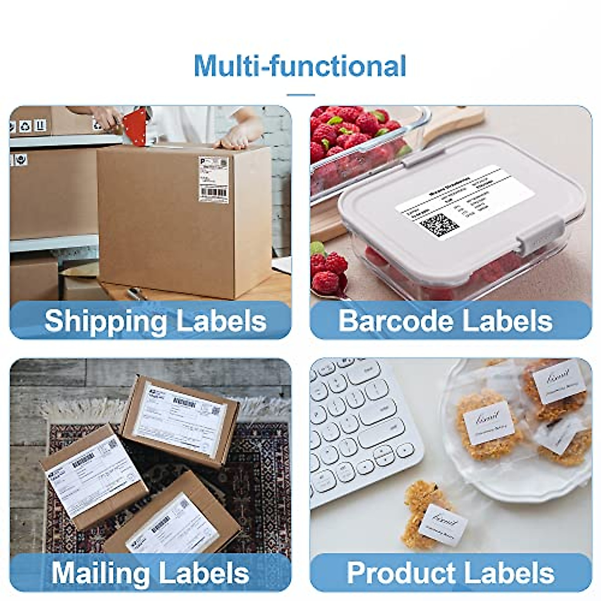 BizPal DTP-1000 High Speed 4x6 Thermal Label Printer