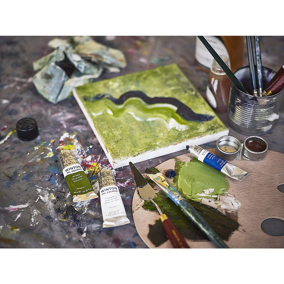 Winsor & Newton Winton Oil Color, 37ml (1.25-oz) Tube, Burnt Sienna