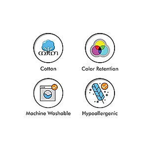 Donna Sharp Throw Pillow - Woodland Square Lodge Decorative Throw Pillow with Patchwork Pattern - Square