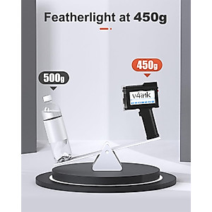 v4ink BENTSAI Handheld Printer BT-HH6105B2, Portable Handheld Inkjet Printer with 4.3 Inch LED Touch Screen Mobile Inkjet Coder 0.09-0.5’’ Print Height for QRCode Barcode Date Logo Text on Any Surface
