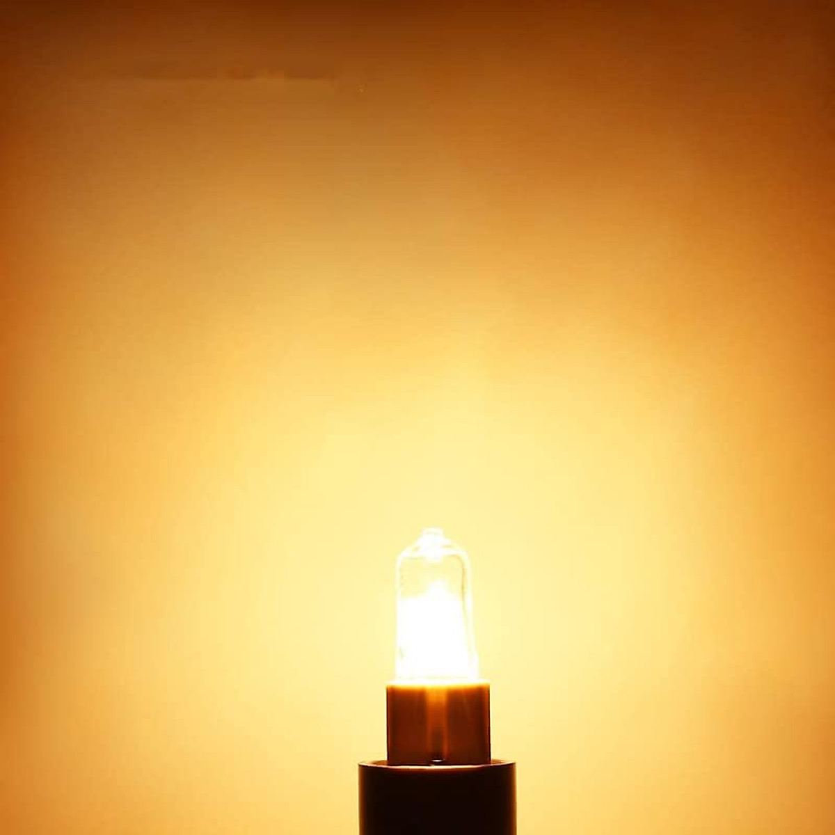 G9 Halogen Light Bulb 100W 120V T4 JD Type - Warm White Dimmable 2-Pin Base for Chandeliers Pendants Microwave Ovens Bathroom Lighting and More - Feit Electric Compatible Xenon Enhanced (10 Pack)