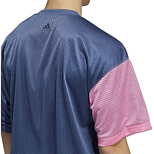 adidas Men's Creator 365 Basketball Tee, Wonder Steel, Medium