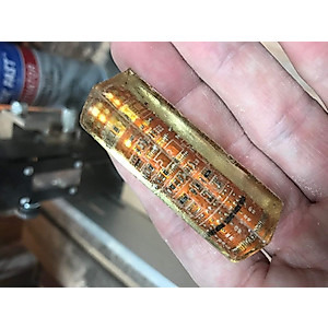 Genuine Orange Circuit Board Ballpoint pen Perfect gift for tech savvy or geek