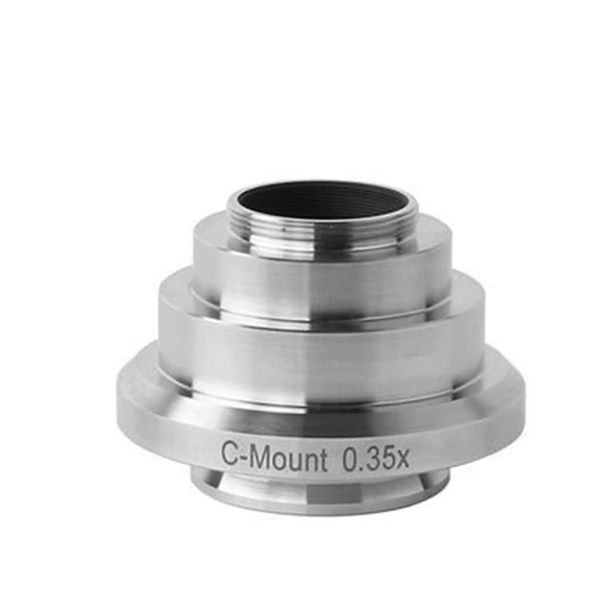 Microscope Accessories Kit for Adult 0.35X 0.55X 1X Standard Reduction Relay Lens Microscope Camera C-Mount Adapter for Trinocular Microscope Accessory (Size : 0.35X)