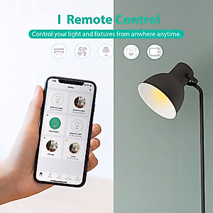 Cibou Smart Plug Mini 15A 4Pack, Work with amazon Alexa,Google Home Assistant Nest,compatible wireless&bluetooth,Voice and Android&IOS APP Control to Outlets,WiFi Switch,Remote Socket,Timer Device,FCC