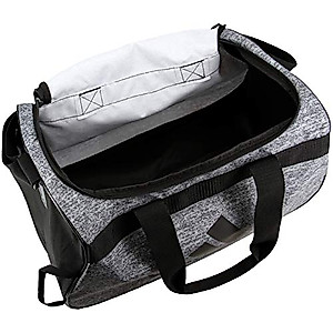 adidas Diablo Small Duffel Bag, Jersey Onix Grey/Black, One Size