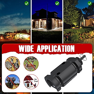 REMFLY Perimeter Trip Alarm, 12 Gauge Camping Trip Wire Alarm Device, Early Warning Security System for Camping and Property Safety（ Version2）