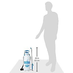 Rainmaker Multi-Purpose Pressure Pump Sprayer - For Home and Garden Applications, Easy-Pour No Mess Funnel Top, 2 Gallon