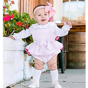 Jefferies Socks Unisex Baby Soft Nylon Knee High Socks 2 Pair Pack (Newborn - USA Shoe 0-1 - 1-3 Months, White)