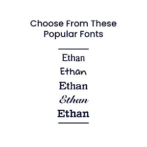 Delta Children Personalized Cozee Chair – Customize with Name – Foam Kids Chair for Ages 18 Months and Up, Blue/White