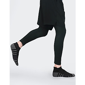 Airacker Ankle Athletic Running Socks Cushioned Breathable Low Cut Sports Tab Socks for Men and Women (6 Pairs)