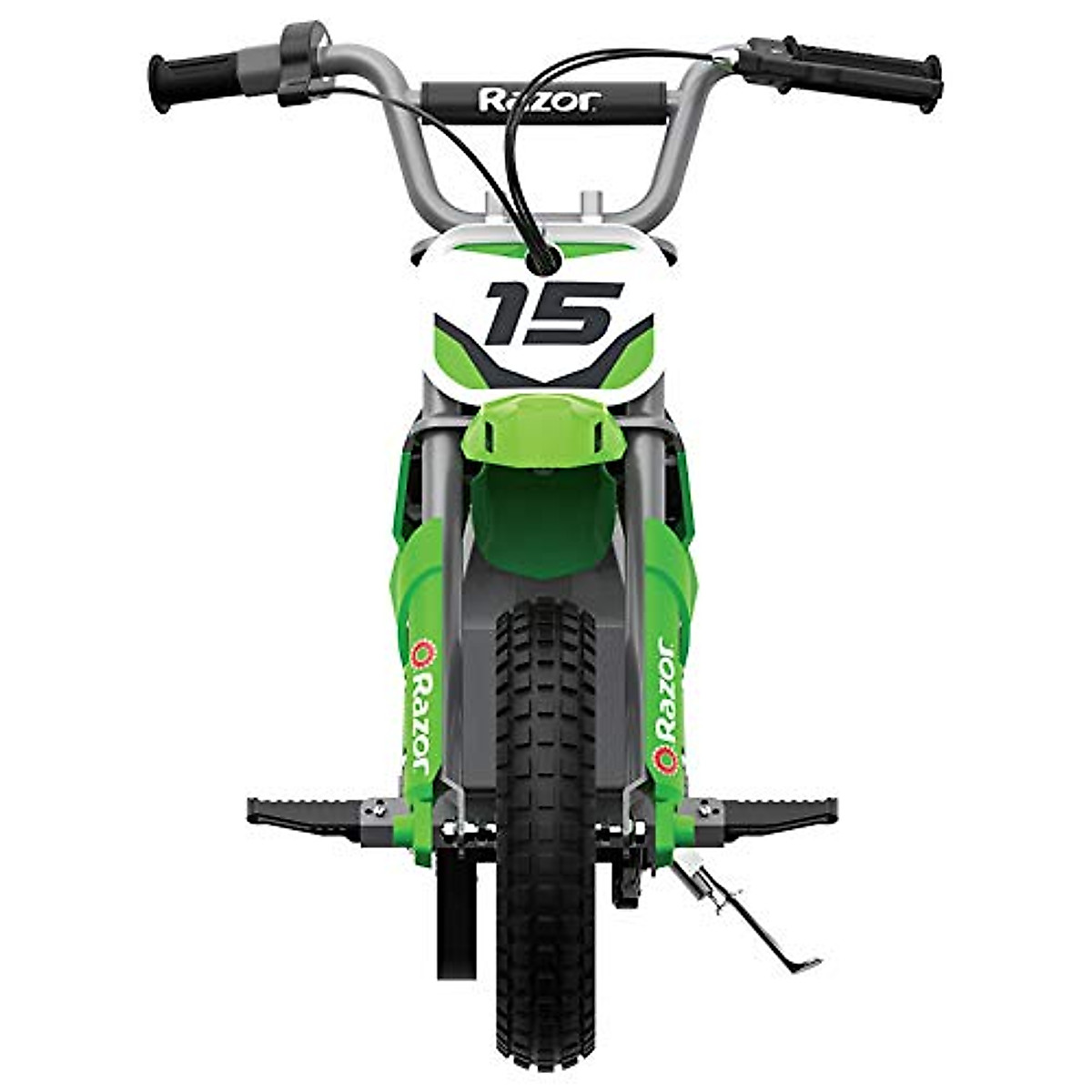 Razor MX400 Dirt Rocket Kids Ride On 24V Electric Toy Motocross Motorcycle Dirt Bike, Speeds up to 14 MPH, Green