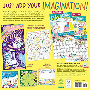 Magical Activity Wall Calendar 2021