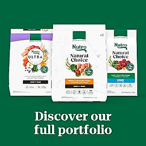 Nutro Natural Choice Adult Dry Dog Food, Chicken and Brown Rice Recipe 36 lbs.