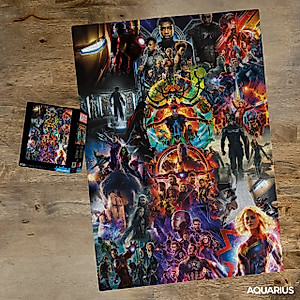 AQUARIUS Marvel Avengers Collage (3000 Piece Jigsaw Puzzle) - Glare Free - Precision Fit - Officially Licensed Marvel Merchandise & Collectibles - 32 x 45 Inches