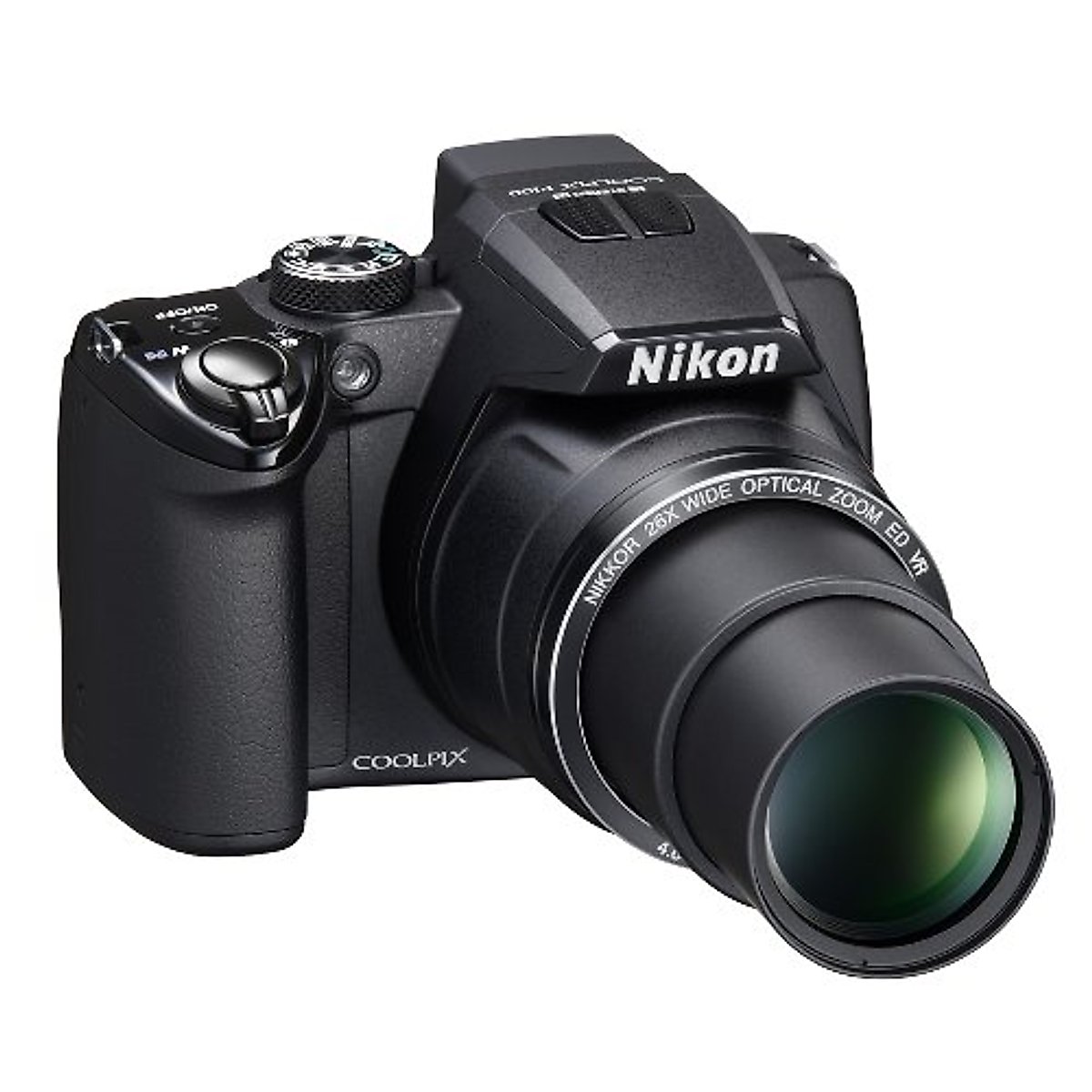 Nikon Coolpix P100 10 MP Digital Camera with 26x Optical Vibration Reduction (VR) Zoom and 3-Inch LCD (Black) (OLD MODEL)