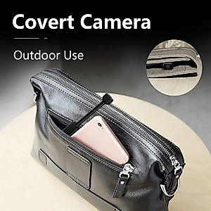 [Upgraded Night Vision] Smallest Wireless WiFi Camera,HD1080P USB Hidden Camera,Video Recording Live Feed,Hidden Spy Cam Nanny Camera/No Light Night Vision/Motion Activated Alarm(Upgraded Phone APP