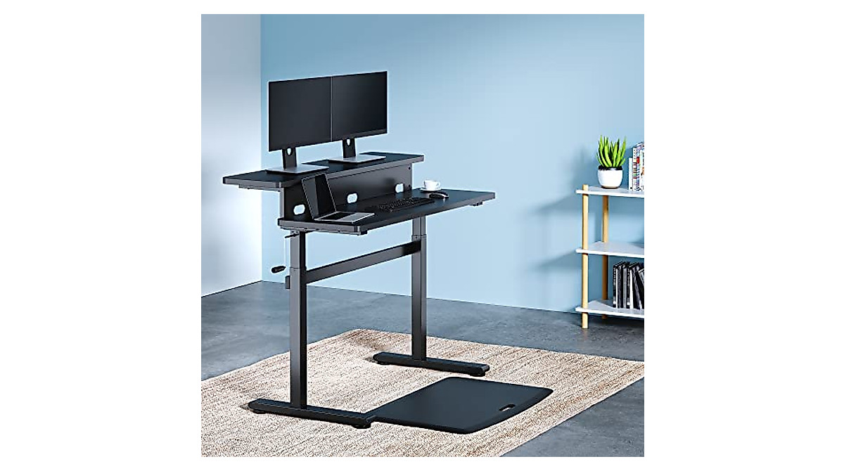 Stand Steady Tranzendesk 55-Inch Dual Level Standing Desk