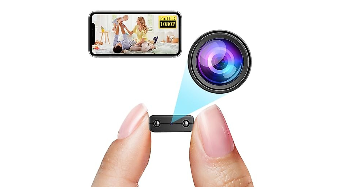 Smallest Spy Camera with Night Vision & Motion Detection