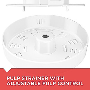 BLACK+DECKER 32oz Citrus Juicer, White, CJ650W,Small