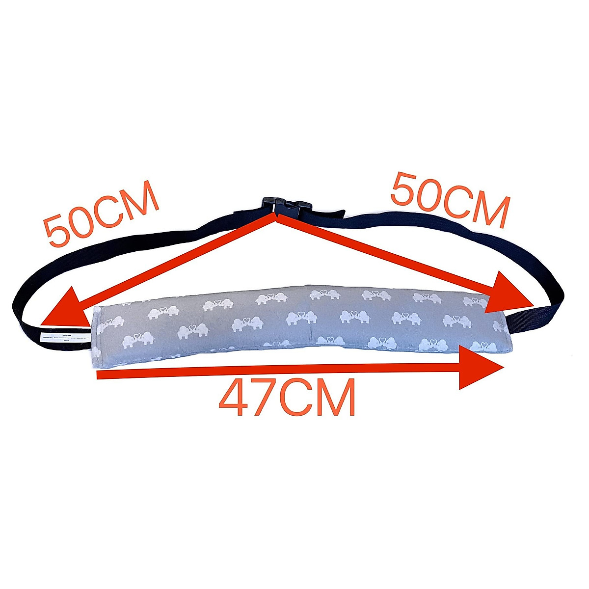 Multifunctional Highchair Strap for Infants&Toddler Grocery Cart Straps Baby high Chair Harness(Elephants Love)