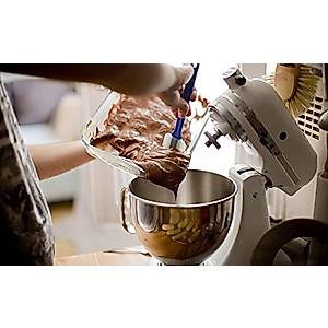 Stainless Steel Maker Attachments Set for all kitchenaid stand mixer bowl 5 quart Tilt-Head Stand Mixer Bowl InnoMoon