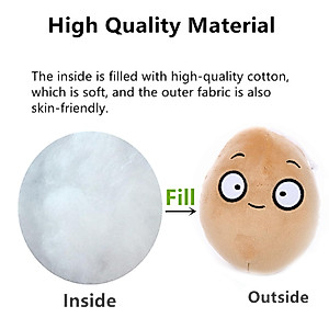 JHESAO 1 PCS Plants and Zombies WallNut Plush Zombies Toys PVZ 1 2 Stuffed Soft Doll Walnut Plant Toy New