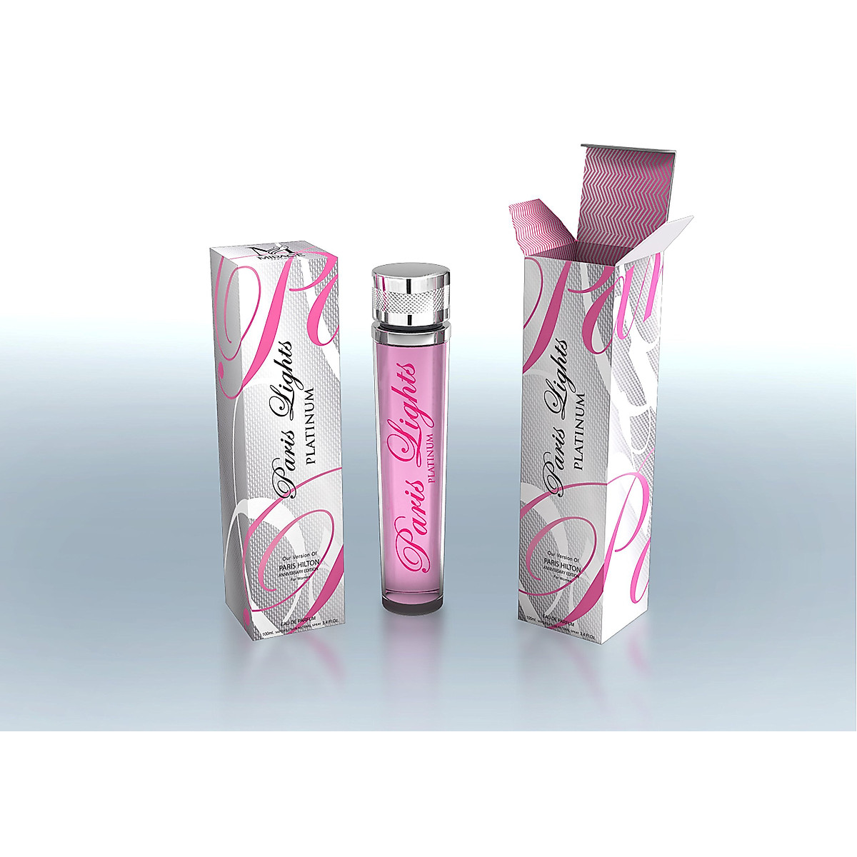 PARIS LIGHTS PLATINUM 3.4oz EDP-SP(impression perfume of PARIS HILTON)