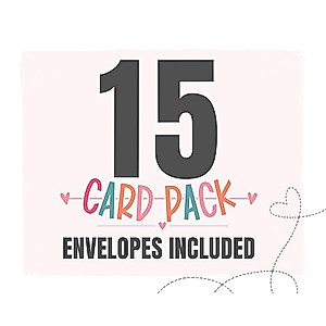 Lumberjack Baby Thank You Cards, 15 Pack – Boys Baby Shower Notes with Envelopes Set, Prefilled Message, Customizable and Personalize Blank Stationery Adventure, New Parents Gift Ideas