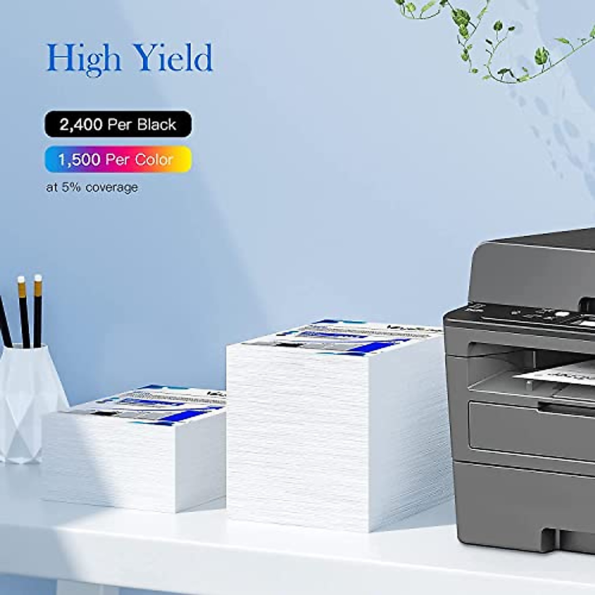 Valuetoner Compatible Toner Cartridge Replacement for Canon 131 131H for ImageClass MF8280Cw MF628Cw MF624Cw MF8230Cn LBP7110Cw Printer (Black,Cyan,Magenta,Yellow,4 Pack)