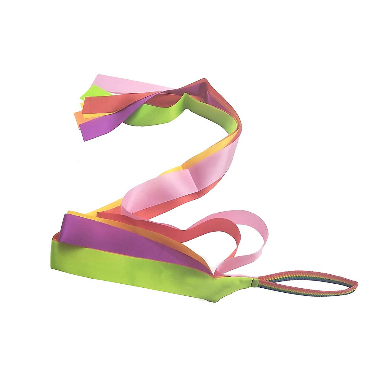 AIVIAI Rhythm Ribbon Dance Ribbons Rhythm Streamers for Baby Kids Party Supplies 12 PCS