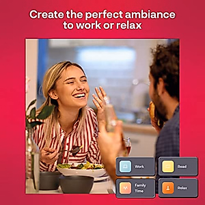 innr Zigbee Smart Bulb, Smart Flood Light White, Works with Philips Hue, Alexa, Hey Google, SmartThings (Hub Required), Dimmable, Warm White LED Light Bulb BR30 with E26 Base, 2-Pack, BE 220-2