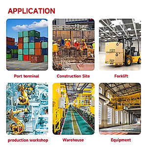 Y DIANS S Alarm Siren Waterproof Volume Tone Adjustable 120dB Loud Horn 25W Outdoor Security Button Siren with LED Strobe Light SLA-01H AC110V-120Volts