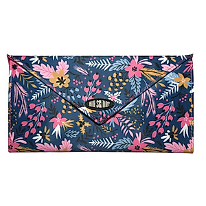 Big Skinny Slimvelope TriFold Clutch Wallet, Holds Up to 40 Plastic Cards, non-slip interior