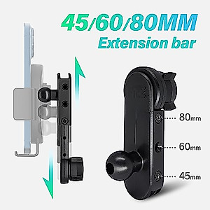 FICS Phone Holder Compatible with Toyota RAV4 (RAV4 19~24) of 8" Monitor