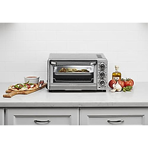 Cuisinart TOB-40N Custom Classic Toaster Oven Broiler, 17 Inch, Black