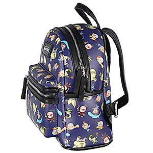 Nickelodeon Chibi Avatar The Last Airbender Characters Aang Zuko Katara Appa Toph Sokka Mini Backpack