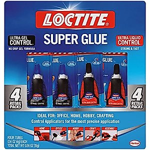 Loctite Super Glue Ultra Value Pack 4 pack, Bottle