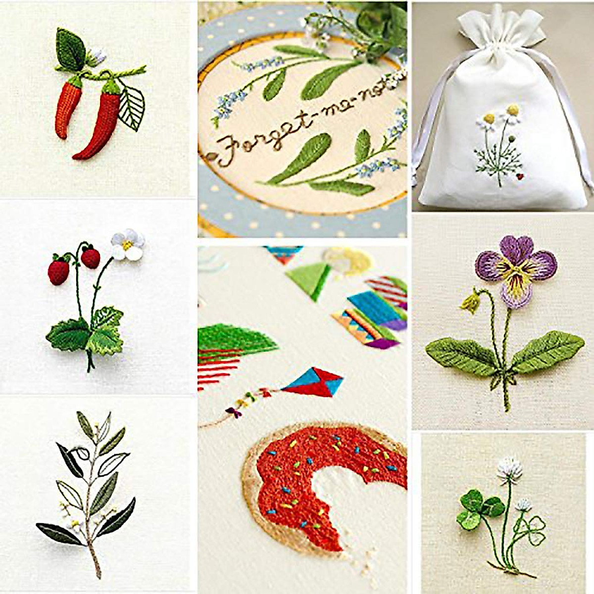 Premium Rainbow Color Embroidery Floss 140 Skeins Per Pack with Cotton for Cross Stitch Threads, Bracelet Yarn, Craft Floss, Aroic Embroidery Floss Set