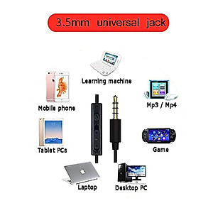 Sleeping Earbud Headphones - Ultra Flexible Silicon Earplugs Noise Cancelling Wired Sleep Earphones with Microphone for Sleeping, Insomnia, Snoring, Air Travel, Relaxation, ASMR (Black)