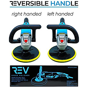 VViViD REV Buffer Polisher, 7 inch, 6 speeds