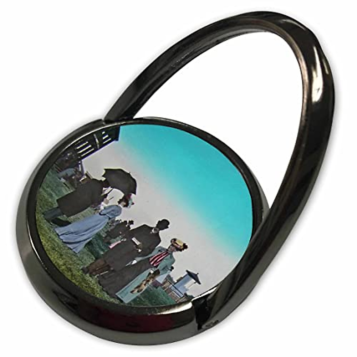 3dRose A Day at The Horse Races in Edwardian England Circa 1910 - Phone Rings (phr-359083-1)