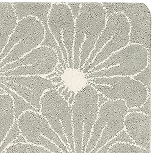 SAFAVIEH Soho Collection 2' x 3' Blue/Ivory SOH768A Handmade Premium Wool & Viscose Accent Rug