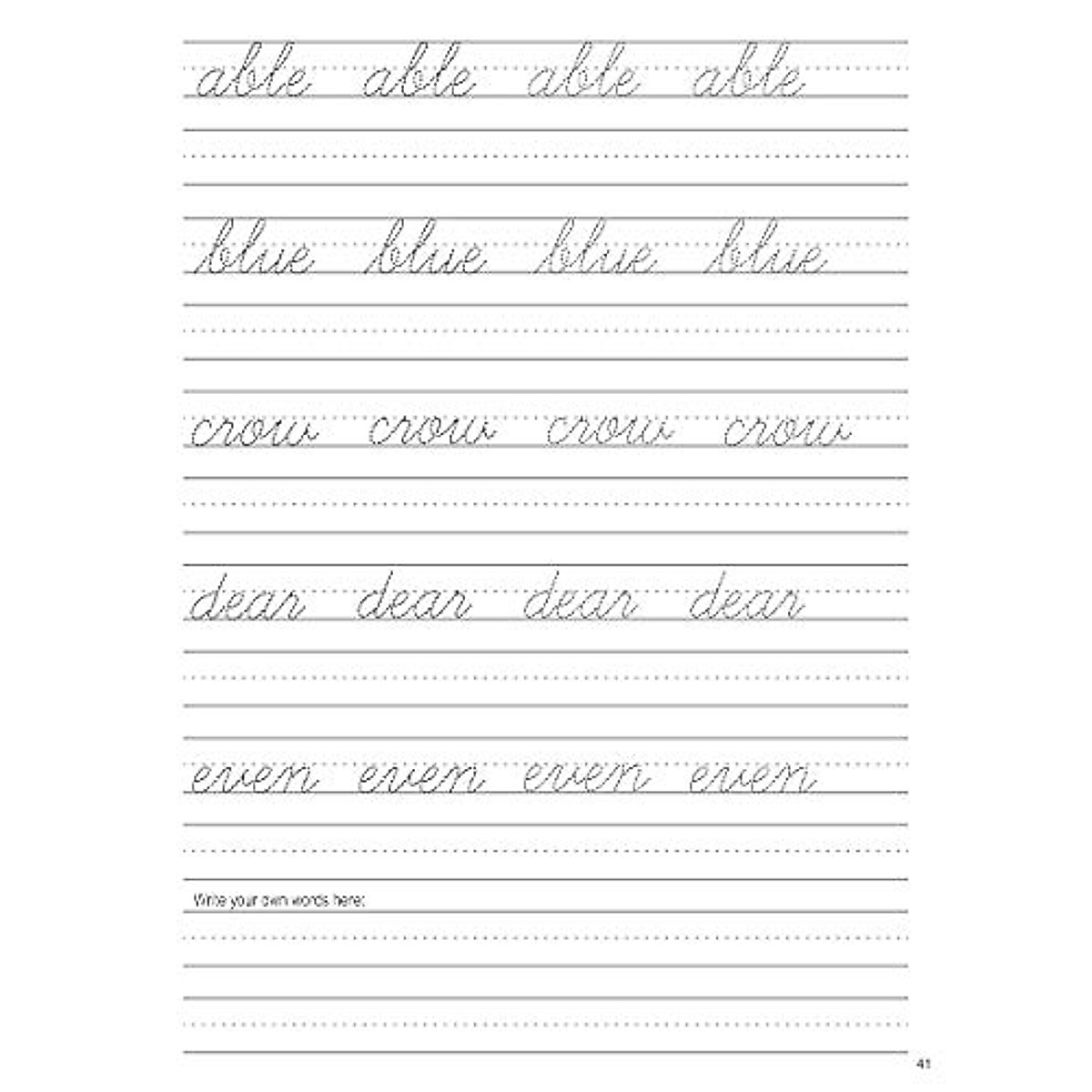 Cursive handwriting workbook for Adults: Learn to write in Cursive, Improve your writing skills & practice penmanship for adults