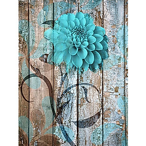 Rustic Flower Diamond Painting Kits for Adults - Farmhouse 5D Diamond Art Kits for Adults Beginner, DIY Full Drill Diamond Dots Paintings with Diamonds Gem Art and Crafts for Adults Home Wall Decor